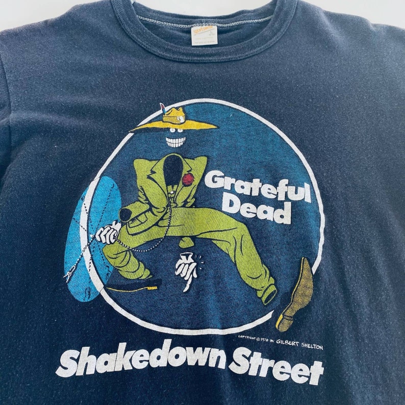 1970s Vintage Grateful Dead Shakedown Street T Shirt Size L - Etsy
