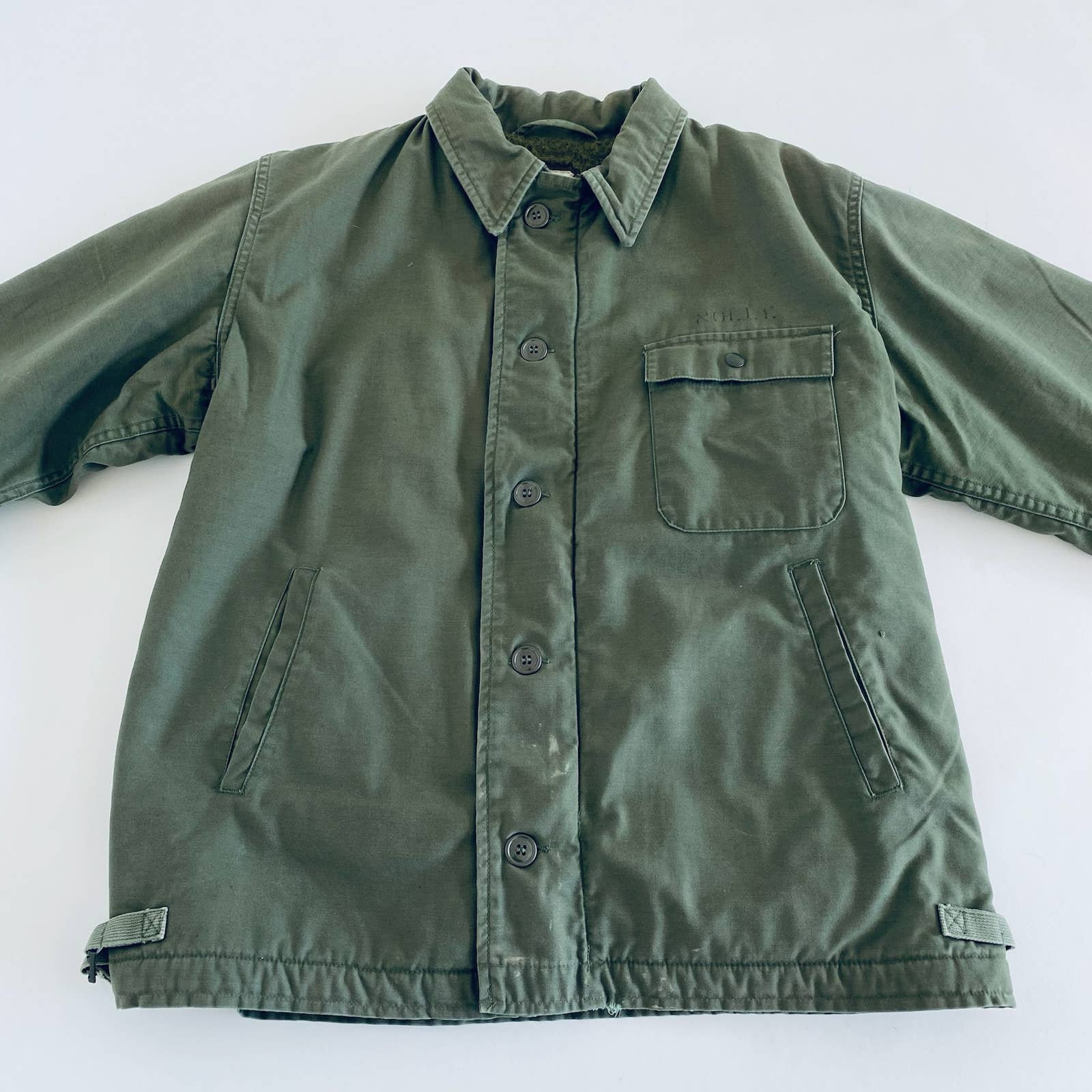 1970's Vintage Cold Weather Deck Jacket Vietnam Era Named - Etsy