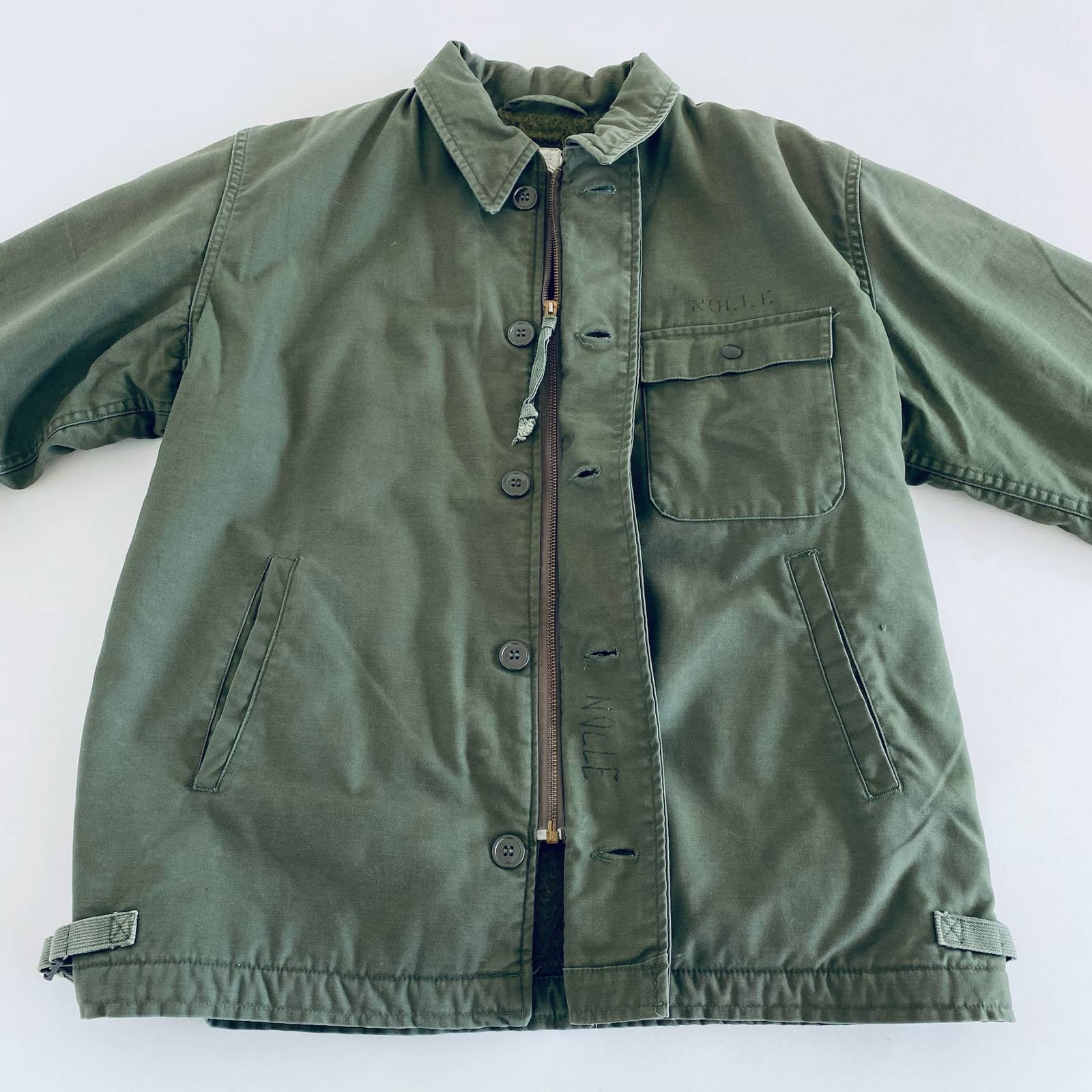 1970's Vintage Cold Weather Deck Jacket Vietnam Era Named - Etsy