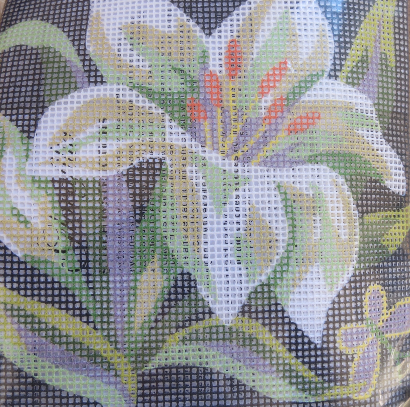 Tapestry Kit Needlepoint Kit Victorian Miniature Floral | Etsy