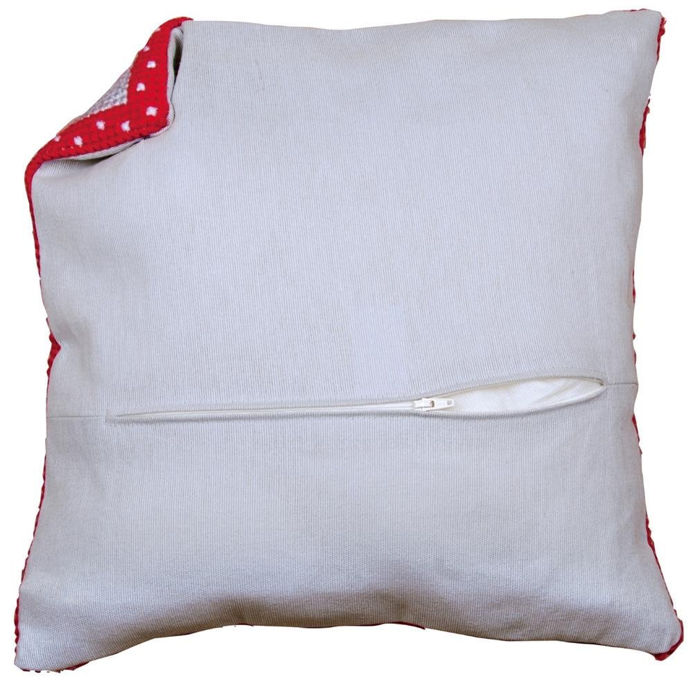 Cushion Back With Zipper, Cotton Pillow Backing With Zip - Backing for ...