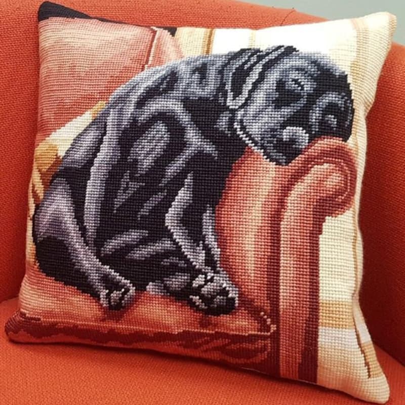 Dog Needlepoint - Etsy