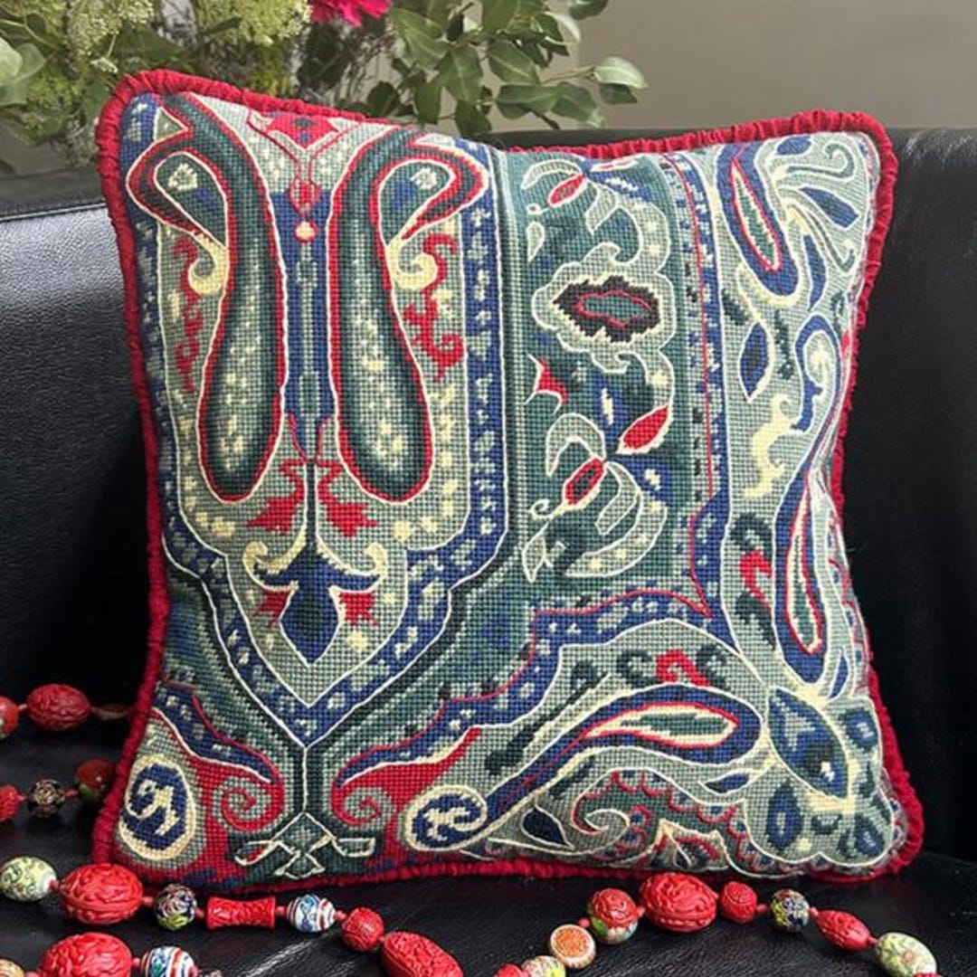 Tapestry Needlepoint Kit – Scottish Paisley - Premium Tapestry Kit ...
