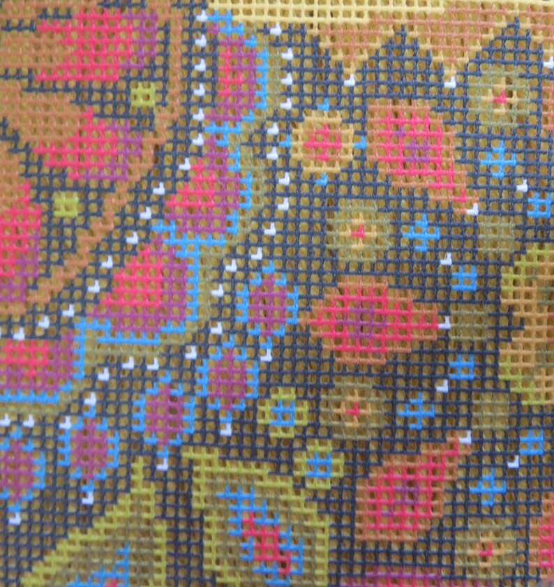 Tapestry Kit Needlepoint Kit Painted Elephant Mandala | Etsy