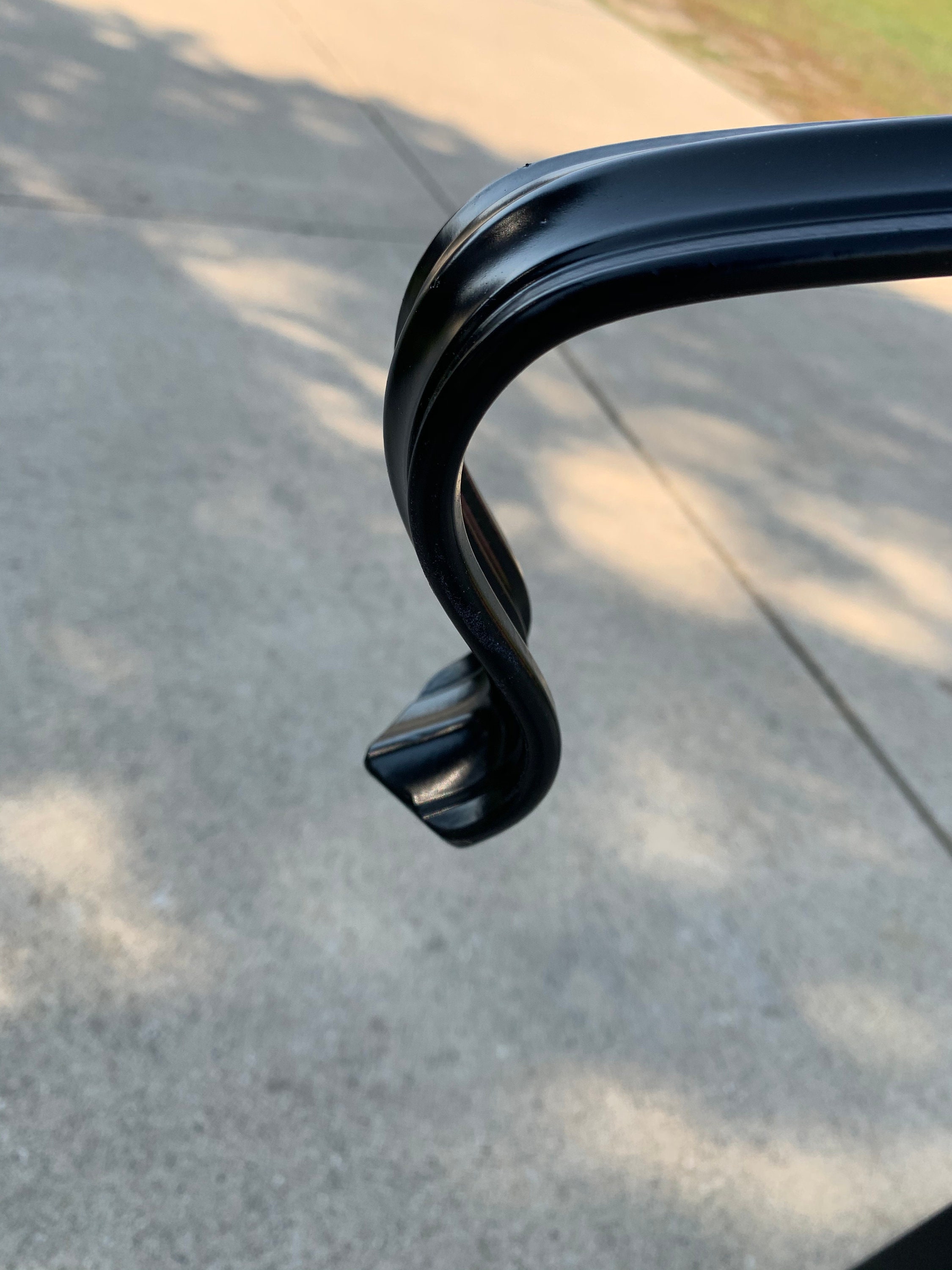 Custom Wrought Iron Railing | Powder Coated | Custom Ornamental Scroll ...