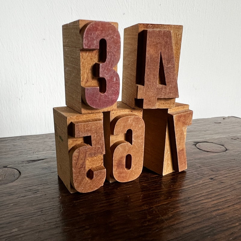 Wooden Block Stamps - Etsy