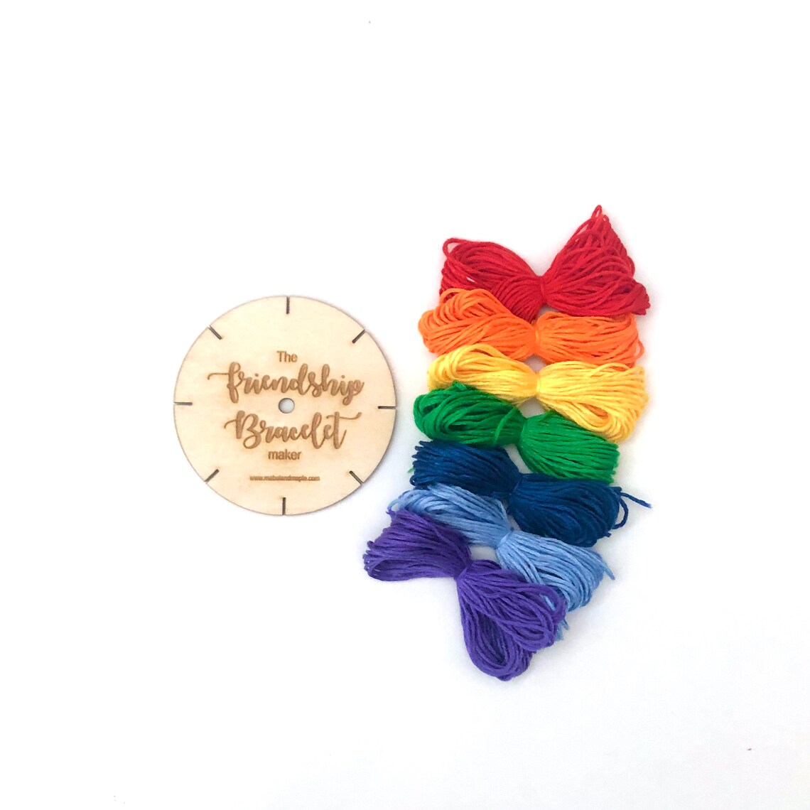 The Friendship Bracelet Maker Friendship Bracelet Kit String | Etsy