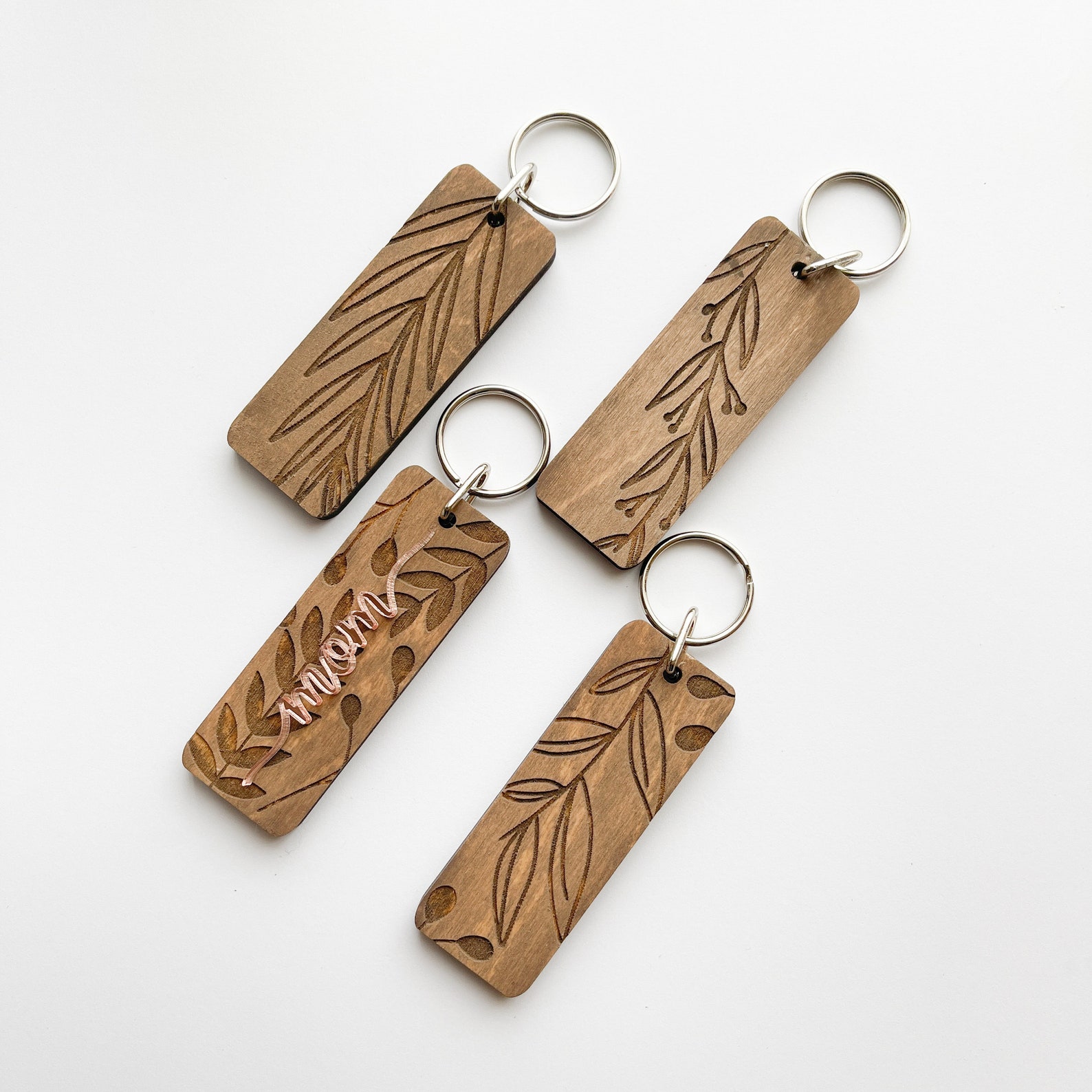 Keychain Cut File SVG PNG Clip Art Laser Cutting Design - Etsy