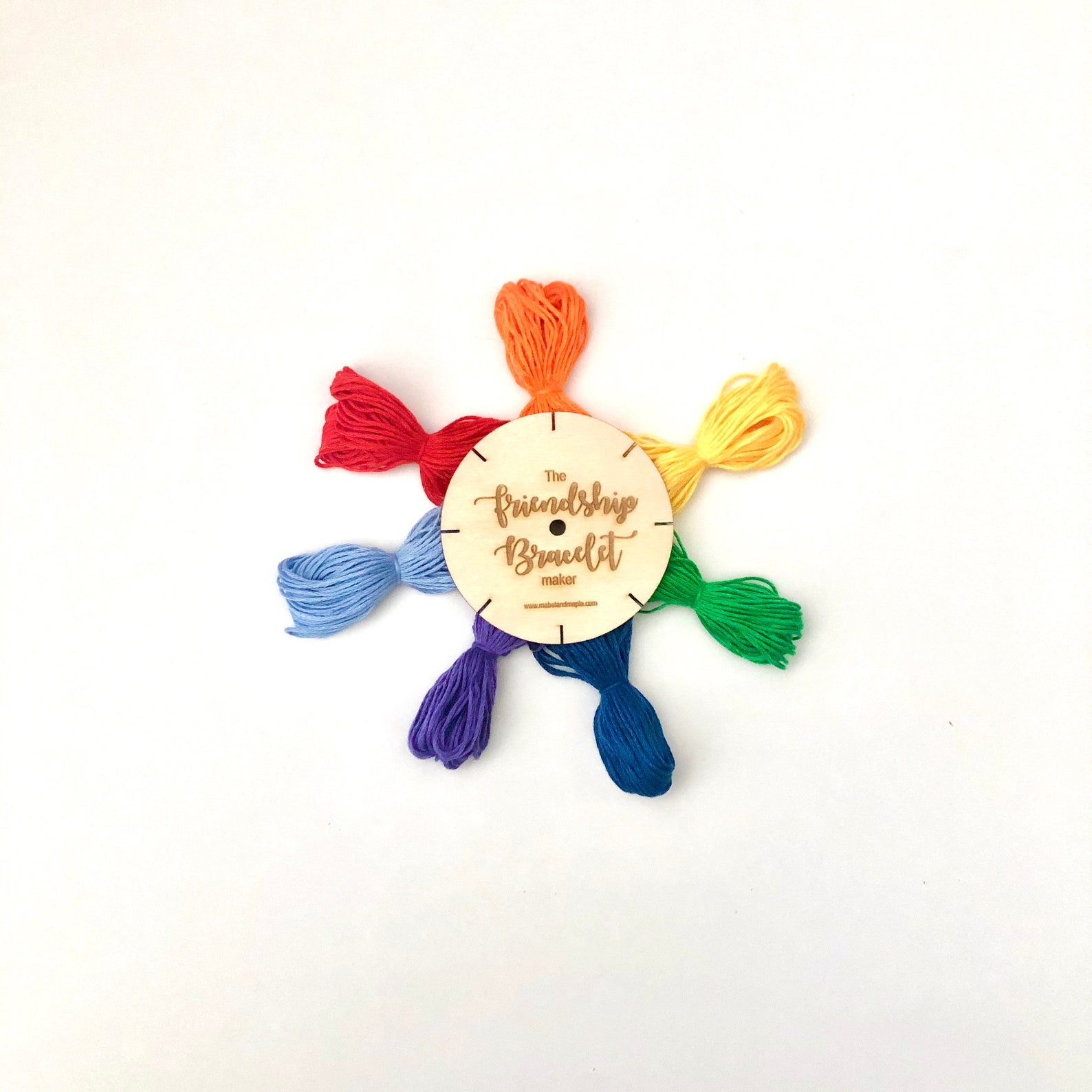 The Friendship Bracelet Maker Friendship Bracelet Kit String - Etsy