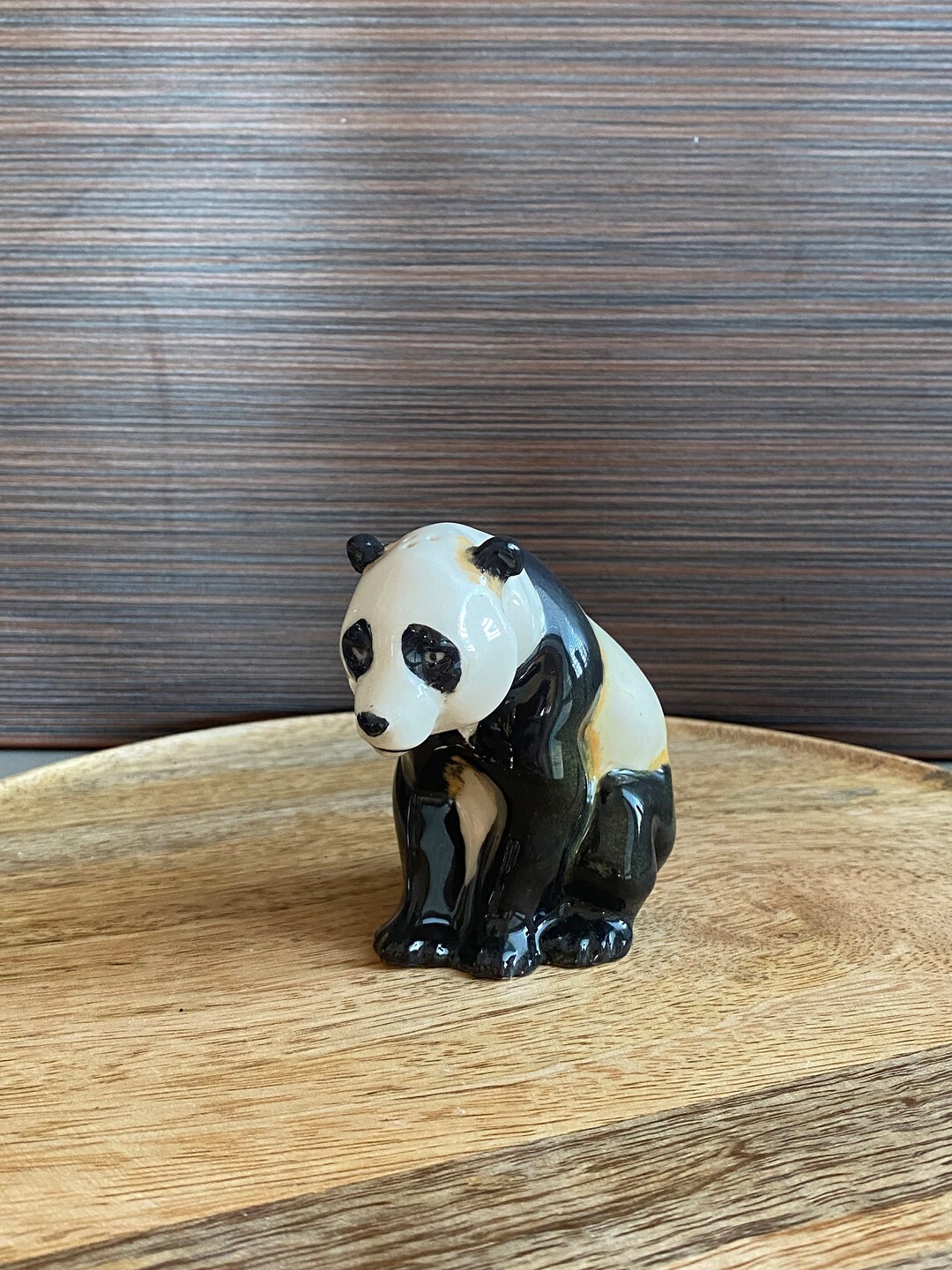 Handmade Porcelain Panda Bear Salt or Pepper Shaker - Etsy