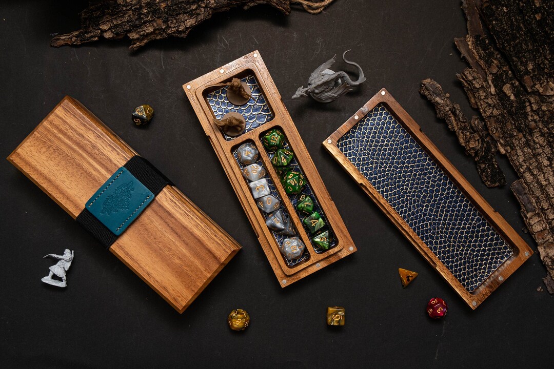 Mythical Dice Box (no Dice Included) | Dice Chest Case Holder Storage ...