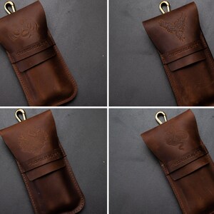 RPG Dice Potion Bag With Fantasy Dice Potion Flask Set: Dark Brown ...