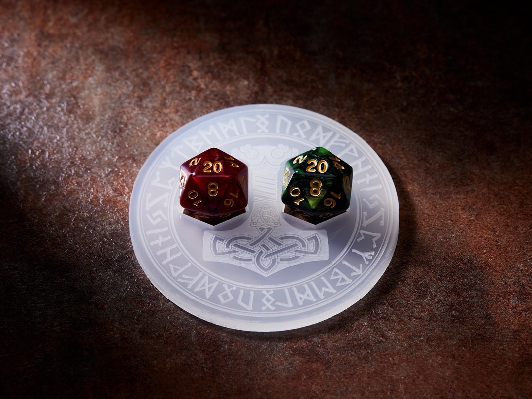 Hammer Viking Dice Holder White (no Dice Included) | Dice Holder ...