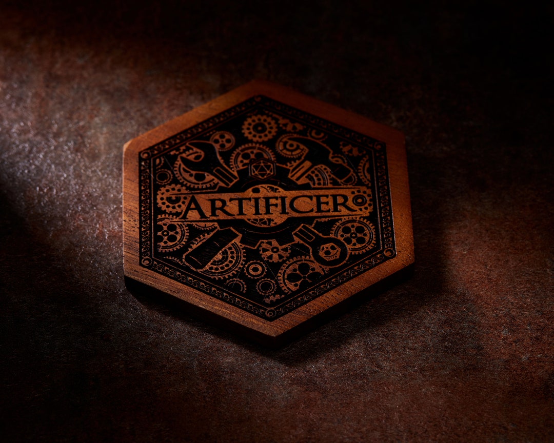 Artificer Hexagon Coaster | East Indian Wood | Cup Holder Unique Gift ...