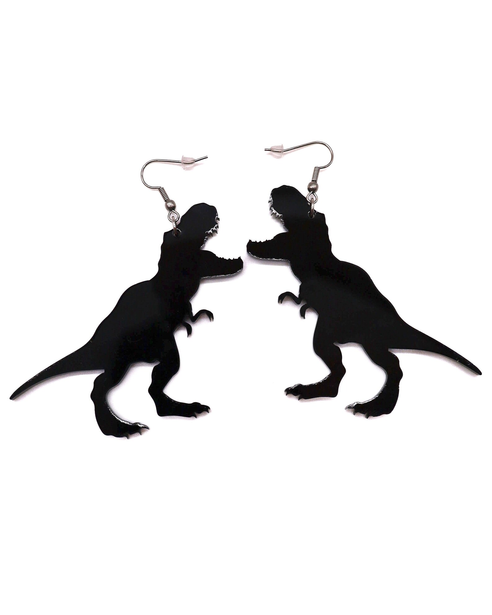 T-wrecked Earrings | Dinosaur Earrings, Rave Earrings, Rave Jewelry ...