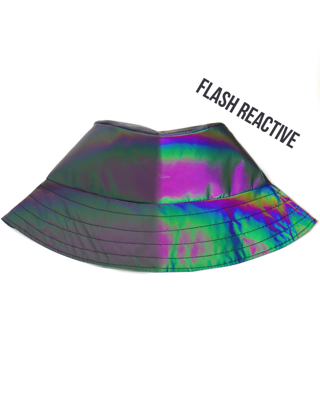 Flash Reflective Bucket Hat flash Reactive Bucket Hat, Rave Bucket Hat ...