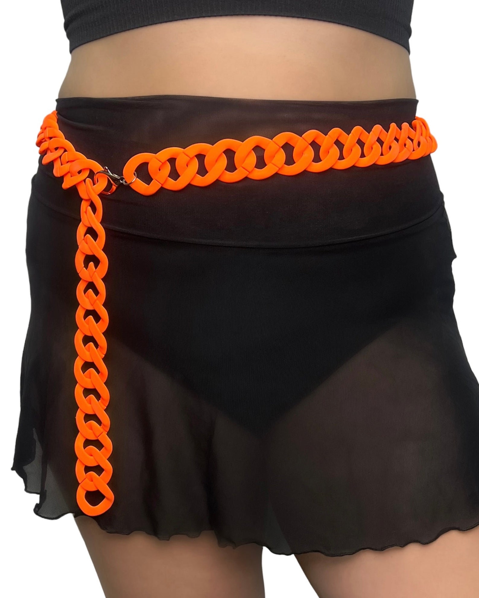 Curb Chain Belts | Rave Belt - Rave Jewelry - Chain Belt - Rave Wear ...