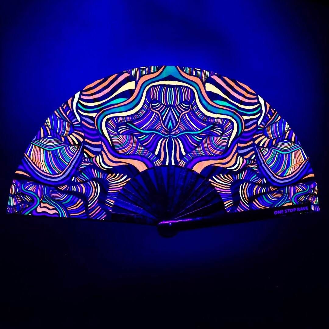 Rafiki Hand Fan Rave Hand Fan Festival Hand Fan Rave Fan Festival Fan ...