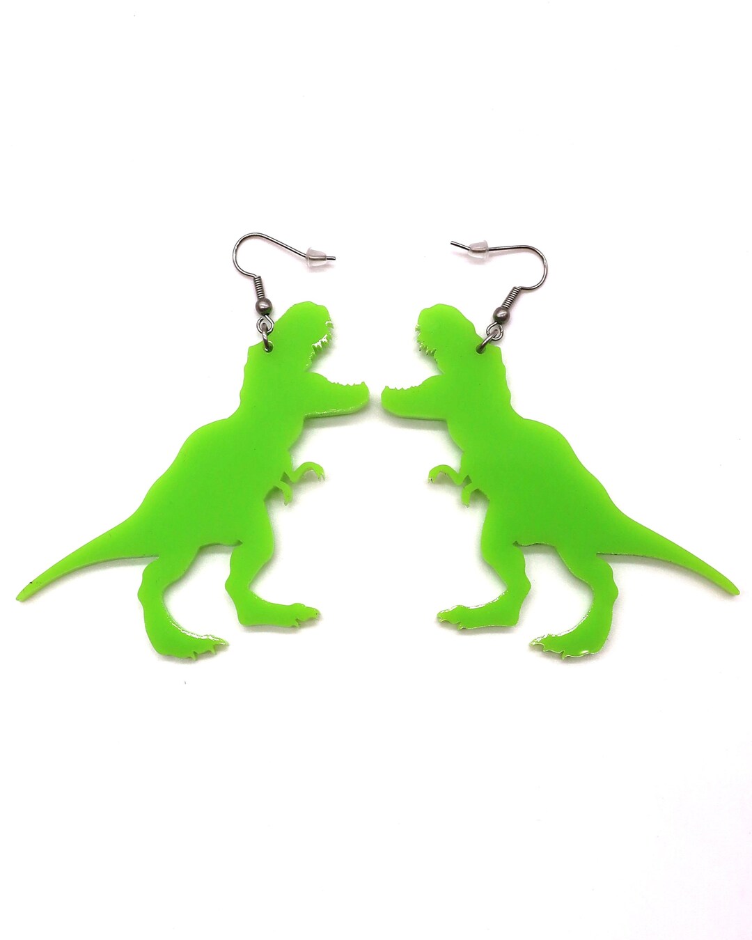 T-wrecked Earrings | Dinosaur Earrings, Rave Earrings, Rave Jewelry ...