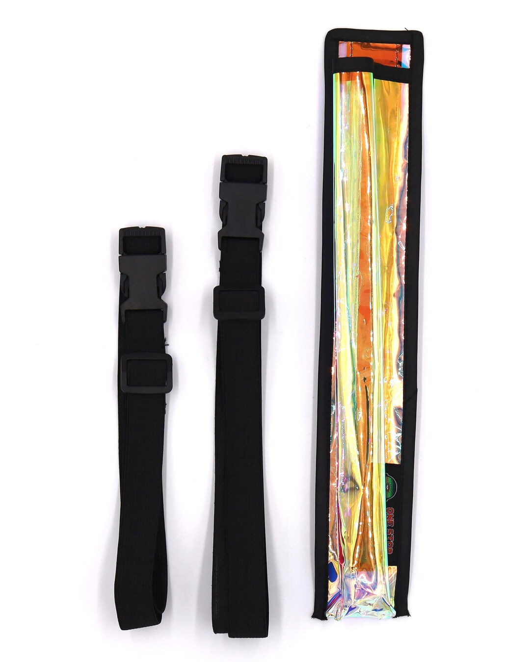 Iridescent Vinyl Fan Holster | Festival Fan Holster - Rave Fan Holster ...