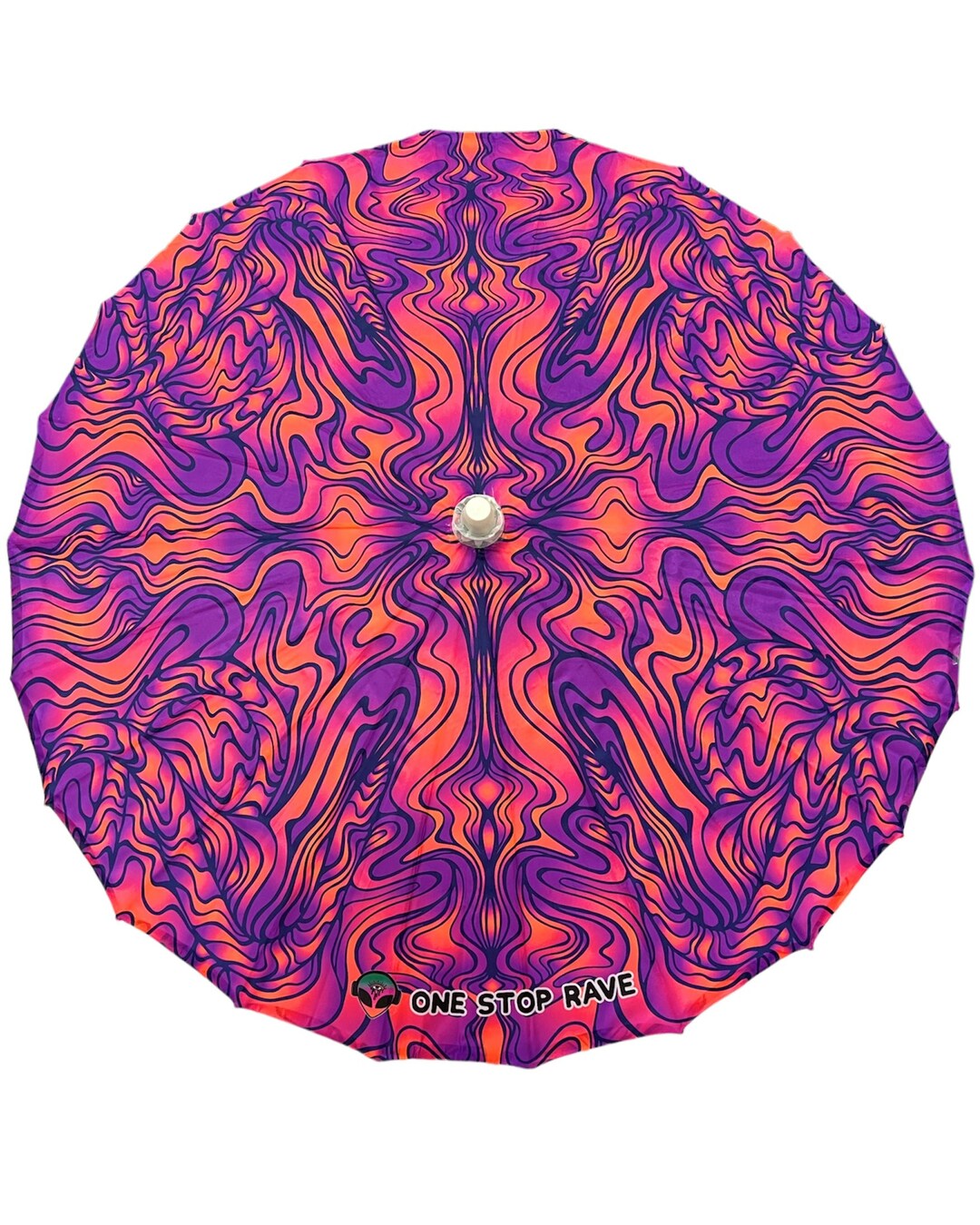 Amethyst Fire Parasol | Festival Parasol - Rave Parasol - Festival ...