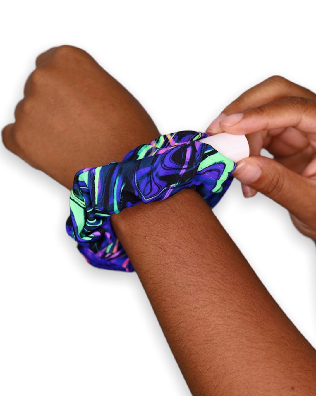 Acid Melt Stashie Festival Scrunchie Rave Scrunchie Secret Pocket ...