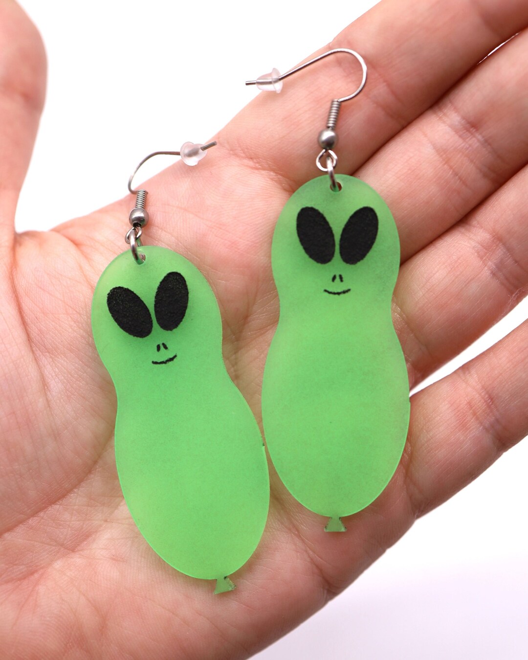 Kevin Earrings | Kevin Balloon Earrings - Kevin Alien Earrings - Rave ...