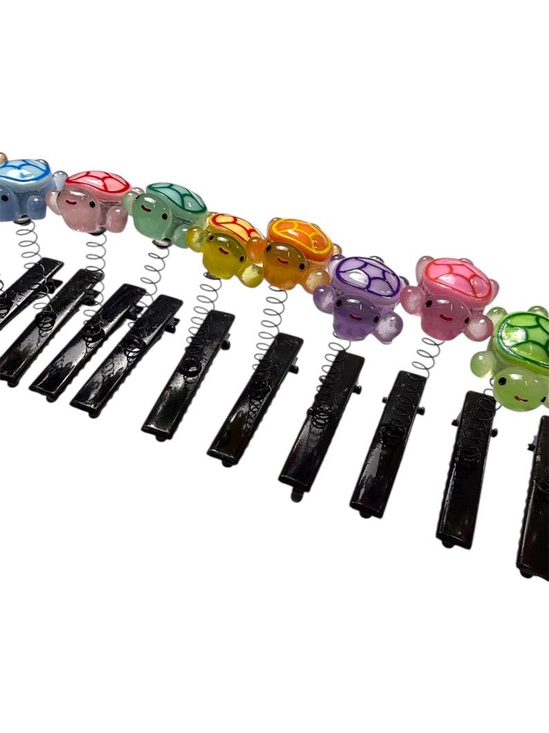 Glow in the Dark Turtle Assorted Sprout Clips 6-PC Set | Rave Sprouts ...