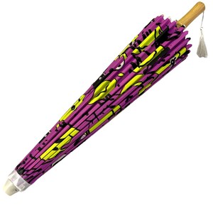 Smile Splatter Parasol | Festival Parasol - Rave Parasol - Festival ...