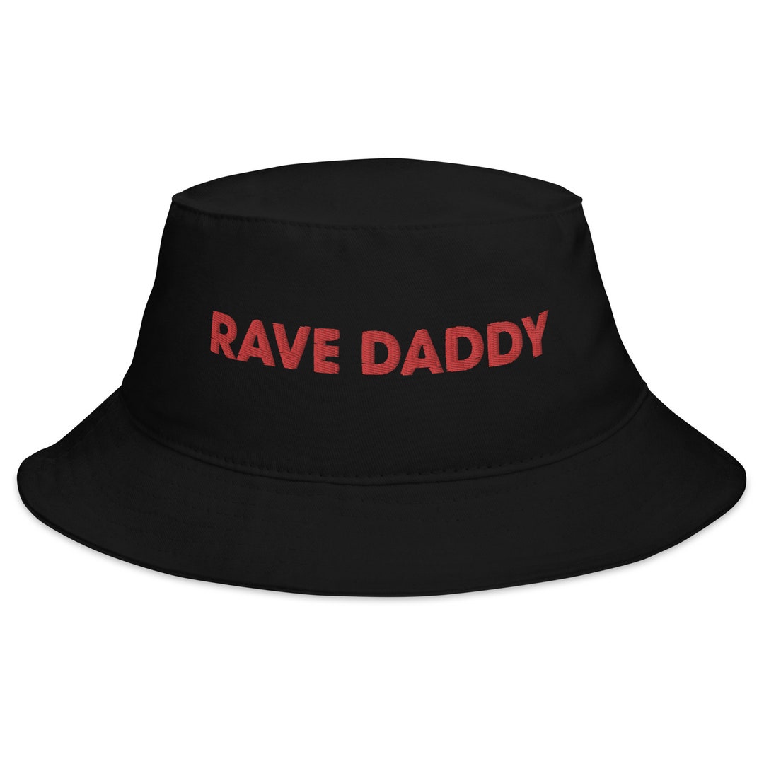 Rave Daddy Bucket Hat (rave Bucket Hat, Rave Hat, Acid Hat, Acid House ...