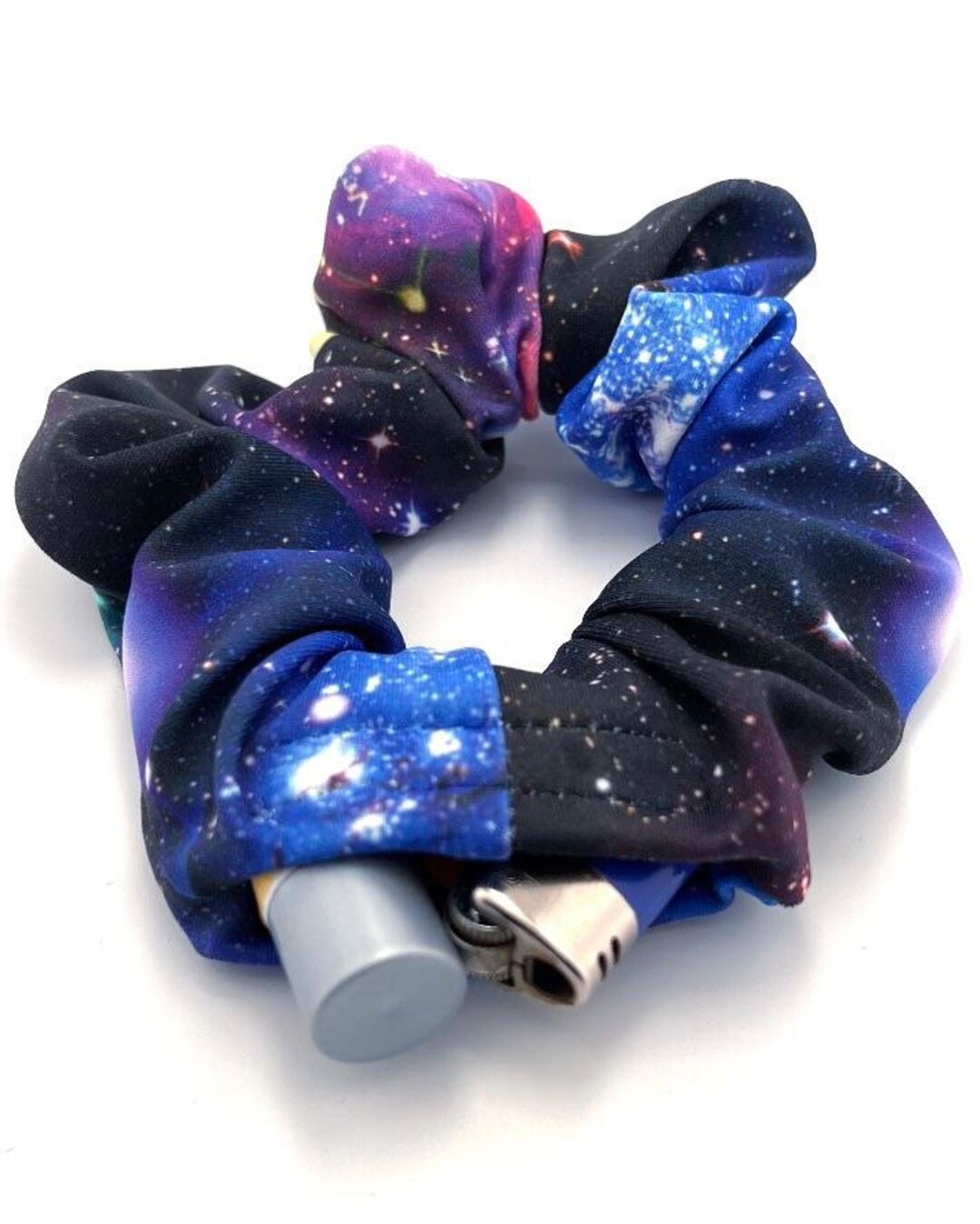 Constellation Stash Scrunchie | Secret Pocket, UV Reactive - Etsy