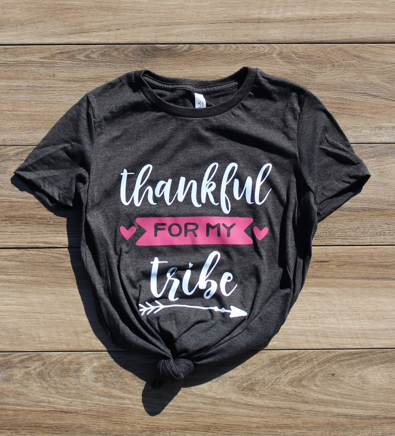 Friendship Shirt Thankful for My Tribe Best Friend Gift | Etsy