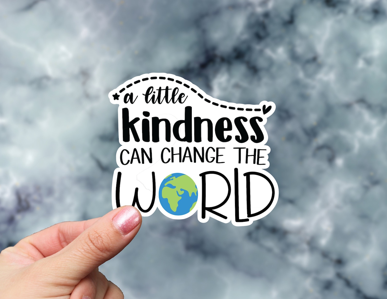 Kindness Sticker A Little Kindness Can Change the World - Etsy