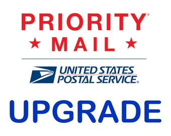 USPS Upgrade to Priority Mail Service - Etsy