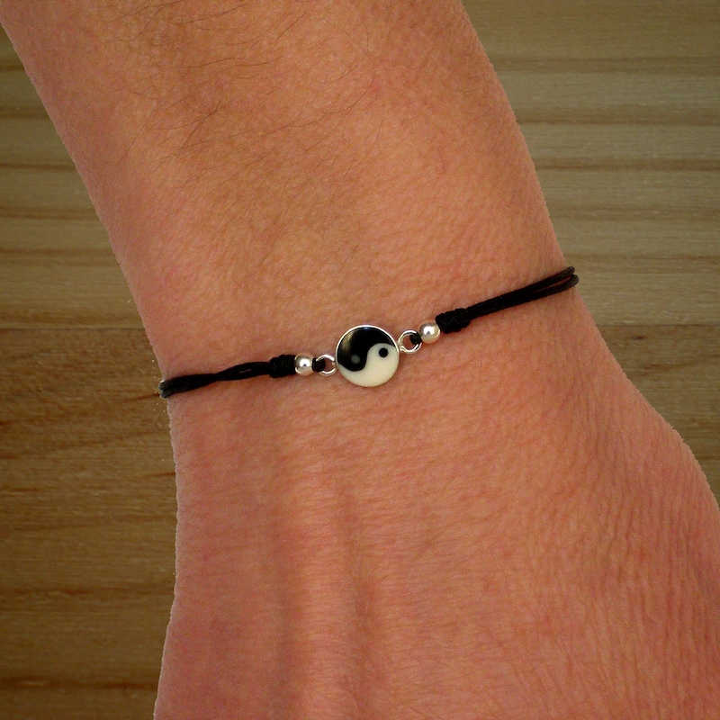 Yin and Yang Bracelet - Etsy