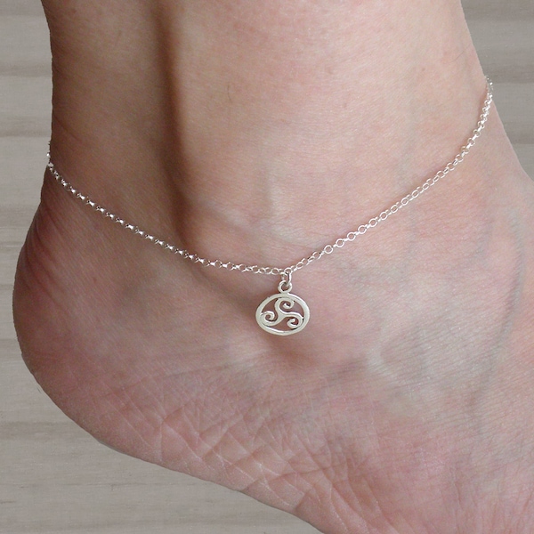 Celtic Anklet - Etsy