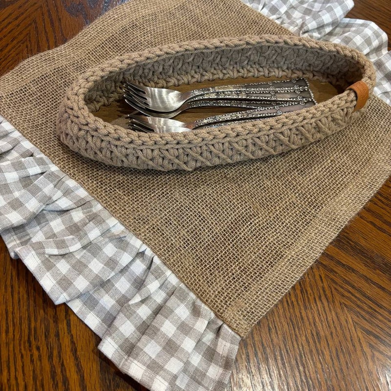 Burlap Table Setting - Etsy