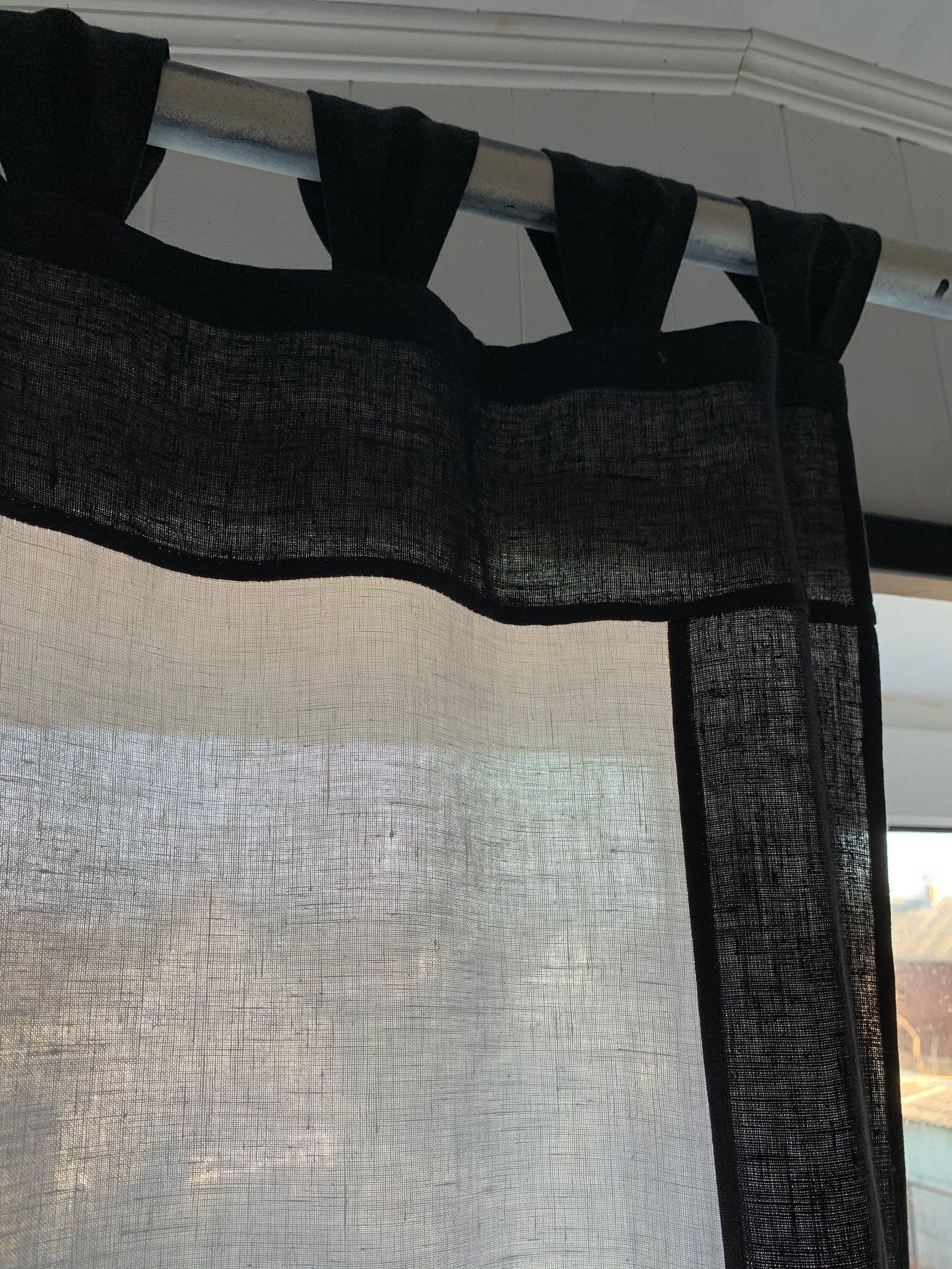 Curtains for living room Curtain panels Linen curtains Linen | Etsy