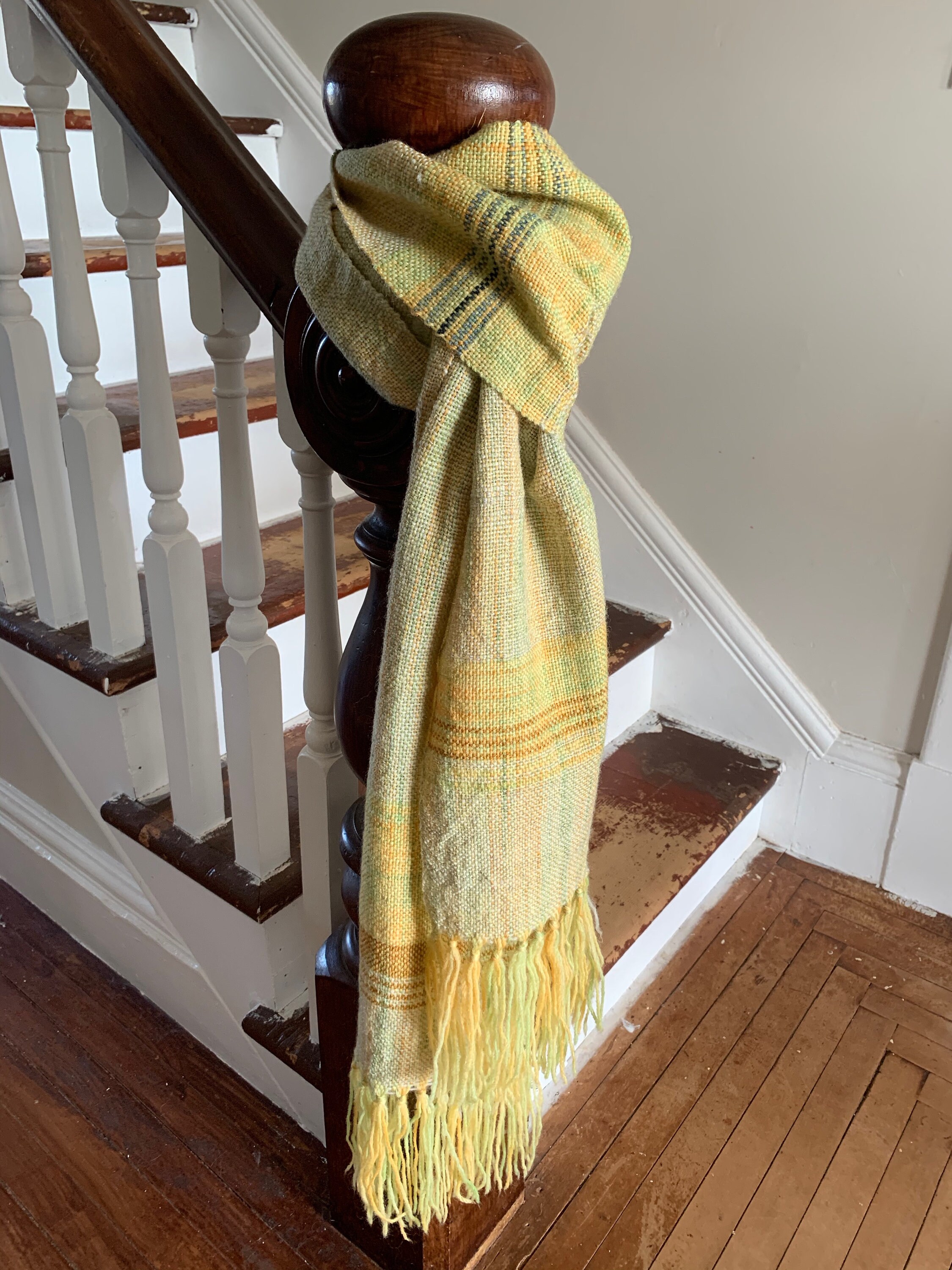 Handwoven Wool Scarf
