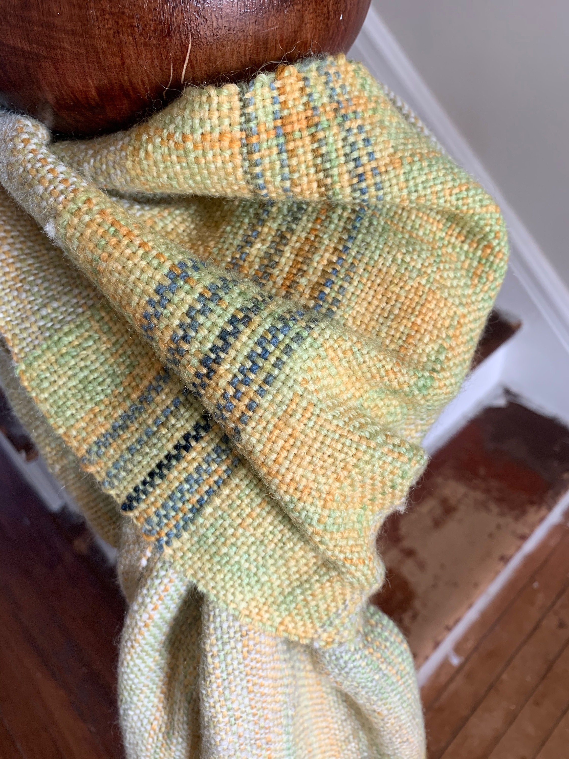 Handwoven Wool Scarf