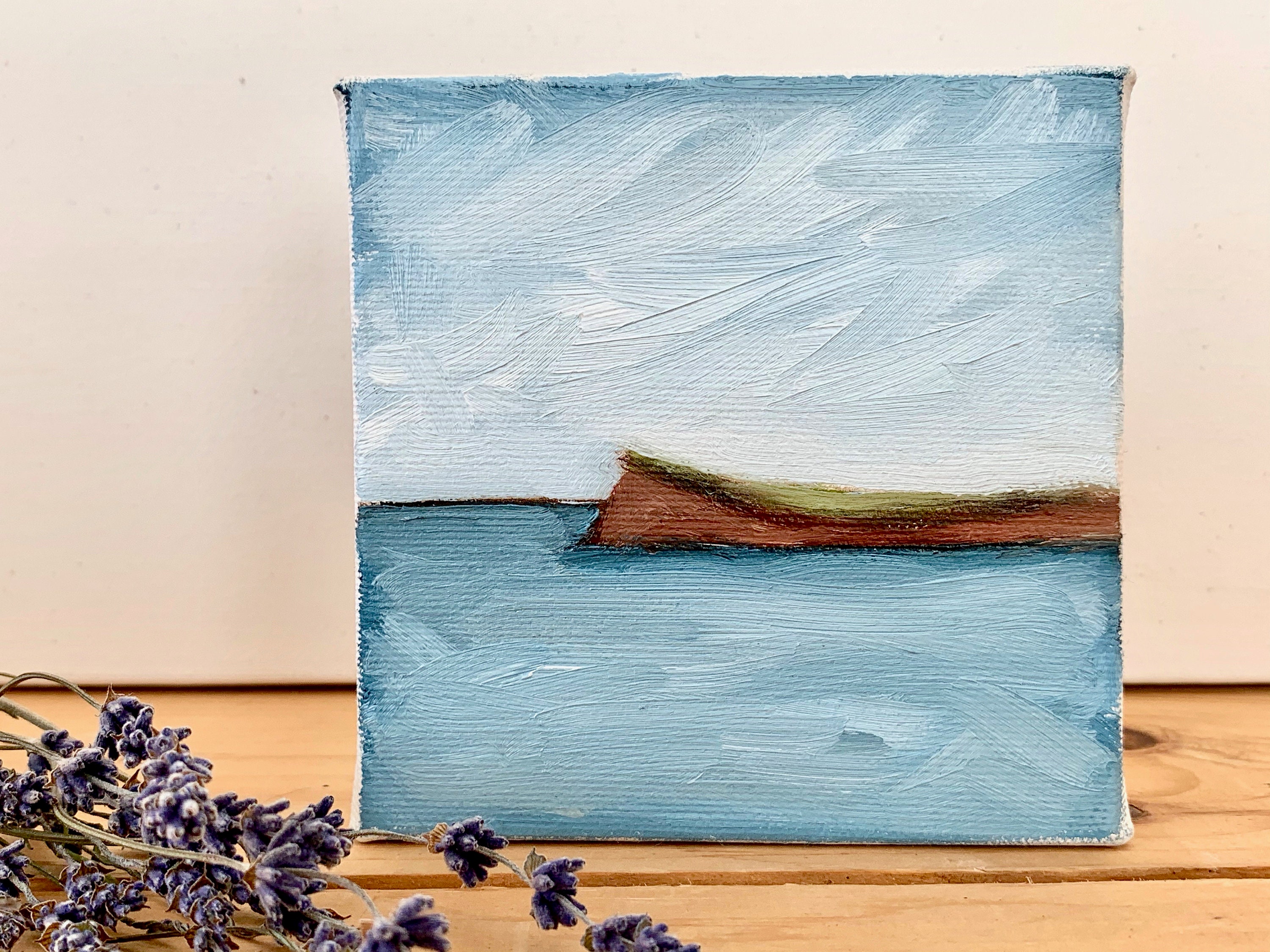 4x4 Original Oil Painting