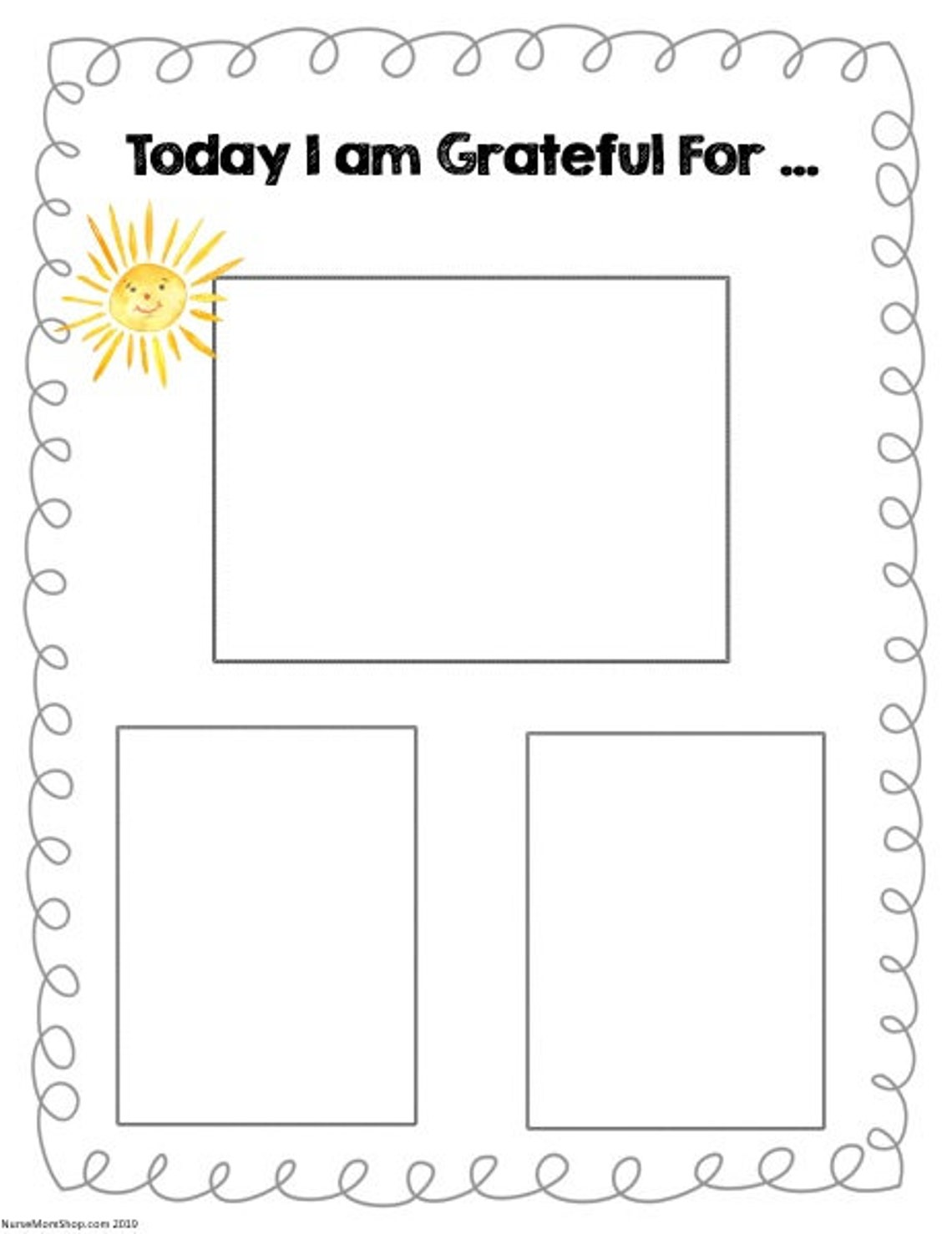 PRESCHOOL Gratitude Journal - Etsy