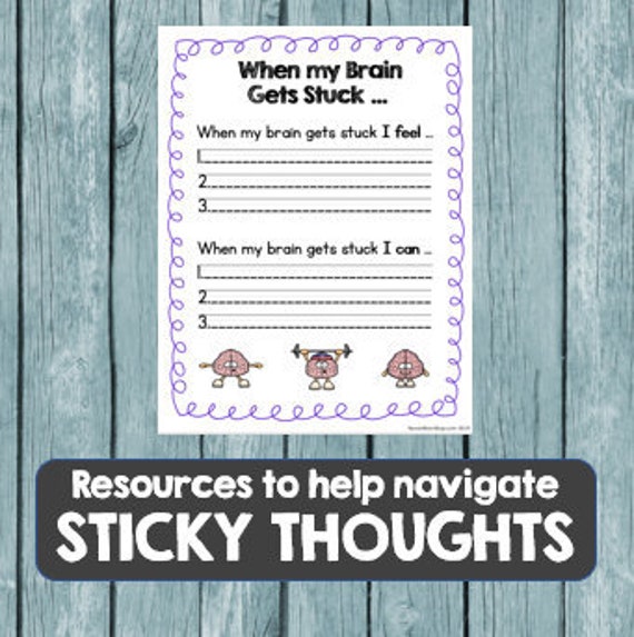 Navigating STICKY THOUGHTS Bundle | Etsy