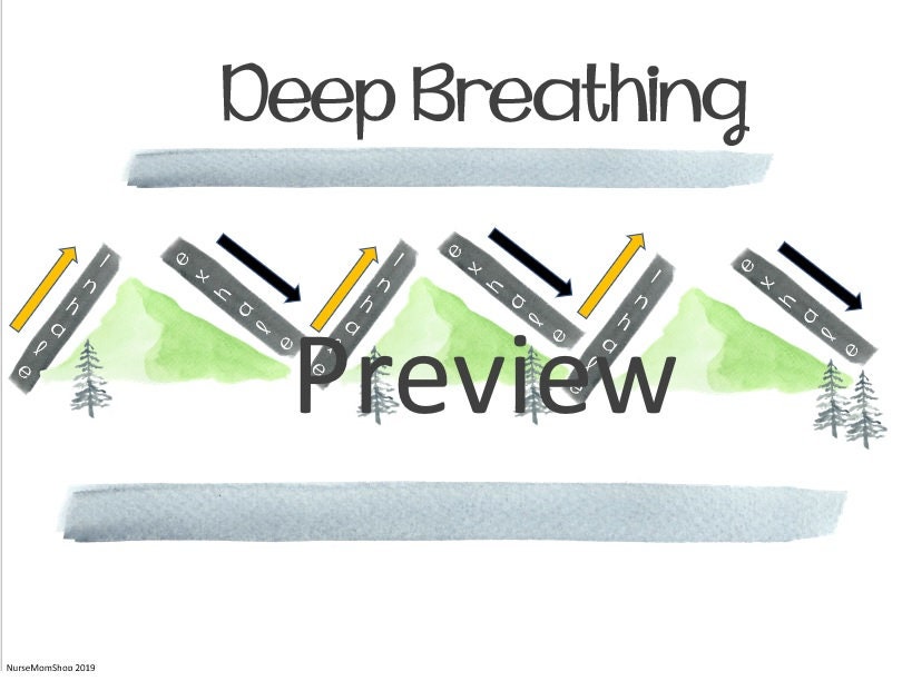 Deep Breathing Tools for Kids - Etsy