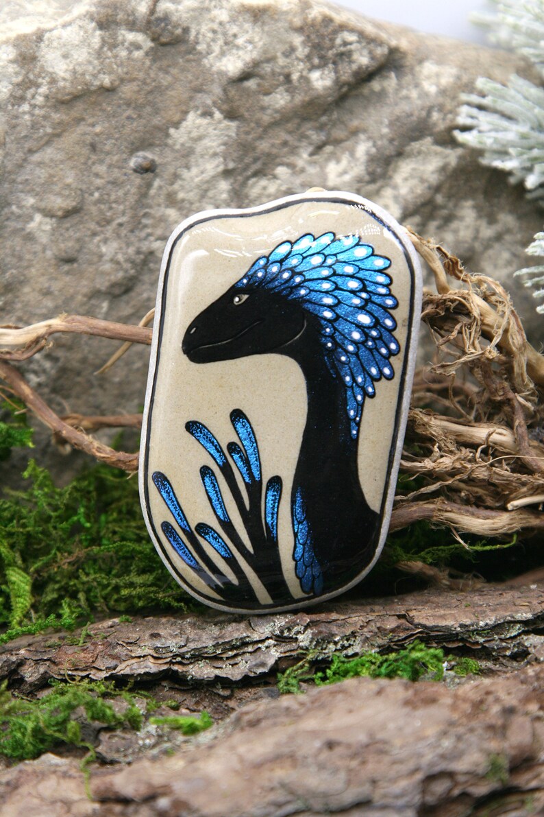 Cute Black Dragon Wyrm Raptor Dinosaur Pangolin Lizardfolk in | Etsy