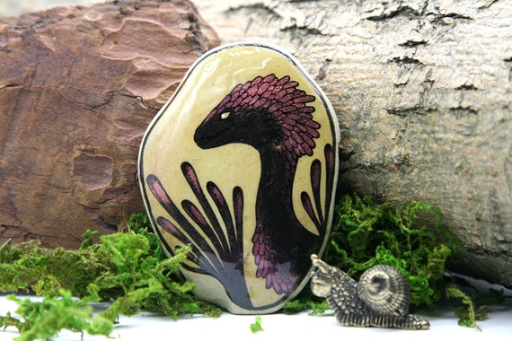 Cute Black Dragon Wyrm Raptor Dinosaur Pangolin Lizardfolk in | Etsy