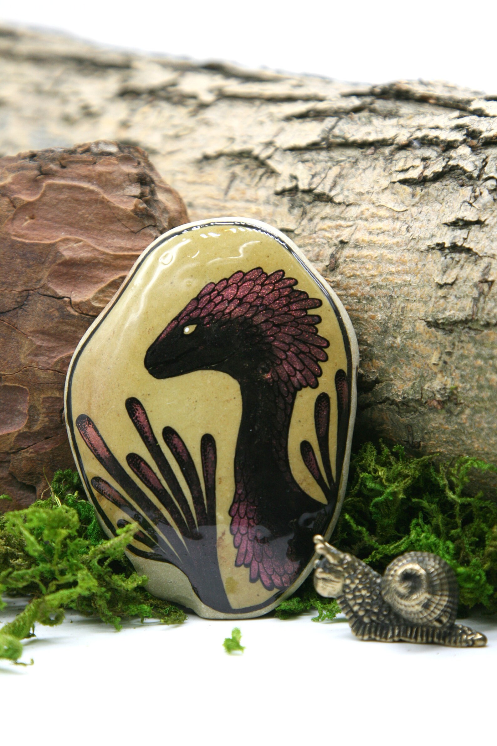 Cute Black Dragon Wyrm Raptor Dinosaur Pangolin Lizardfolk in | Etsy