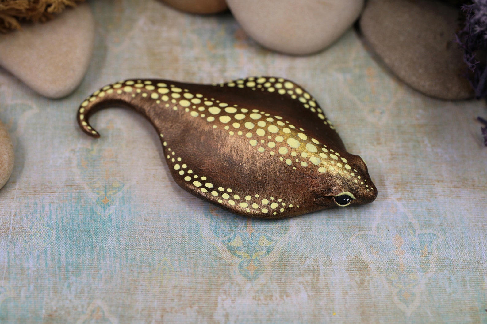 Alien Manta Ray Sculpture Fantasy Sea Life Weird Creature | Etsy