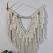 Elk Antler Macrame Wall Hanging Wall Art Boho Genuine - Etsy