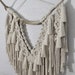 Elk Antler Macrame Wall Hanging Wall Art Boho Genuine - Etsy